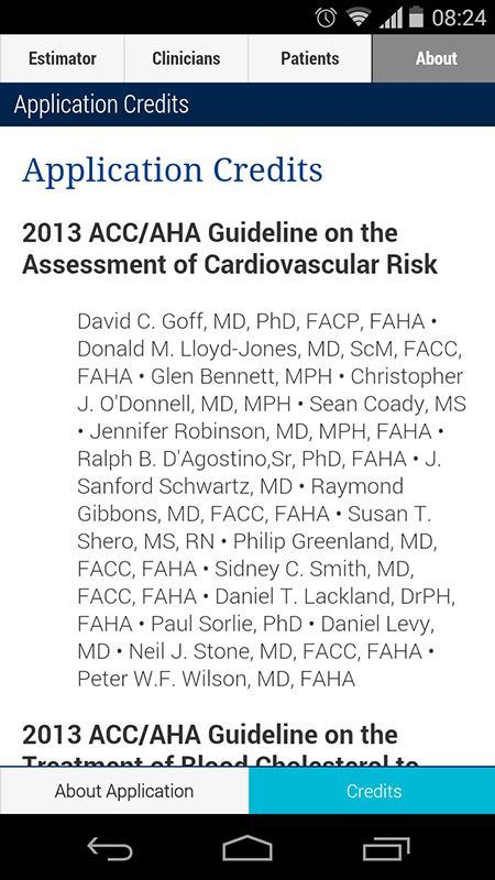 ASCVD Risk Estimator App, a cardiovascular disease risk assessment with ...