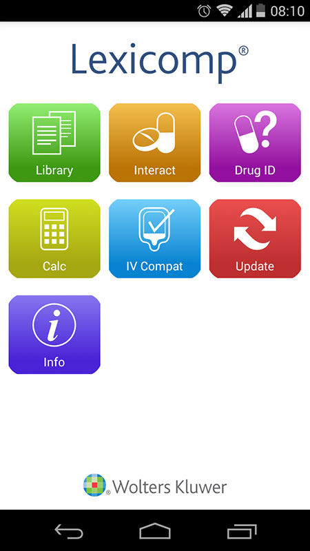 Lexicomp App, a comprehensive drug and clinical information for all ...